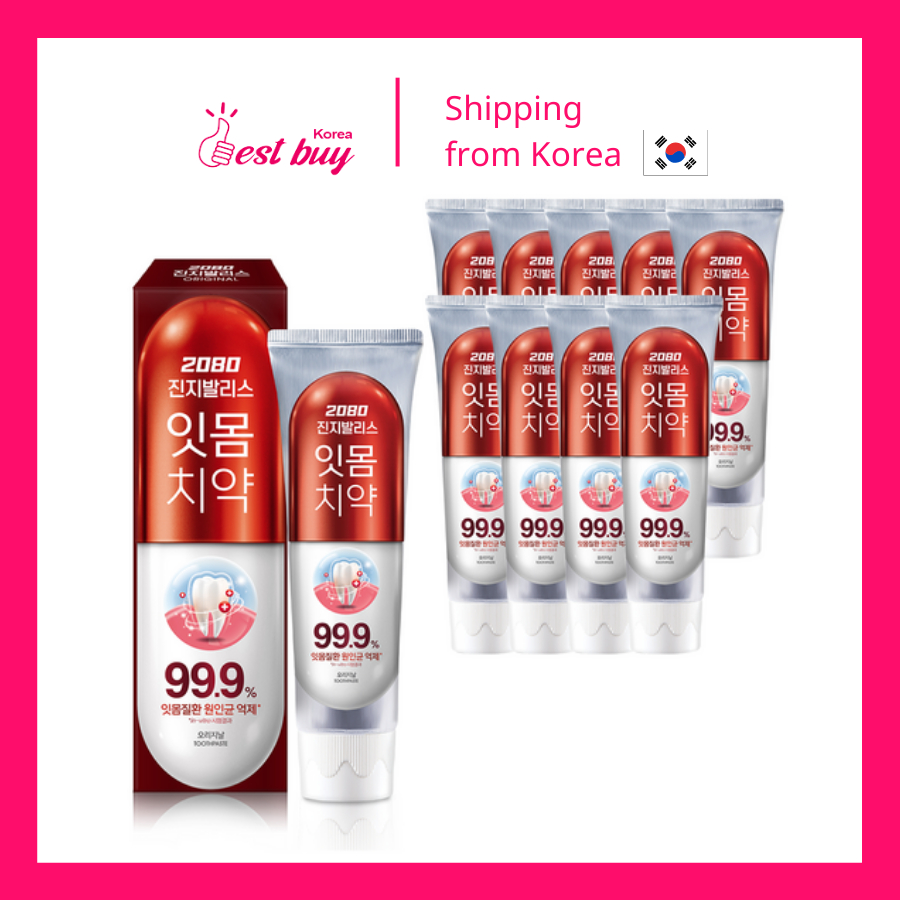 2080 Gingivalis 原裝牙膏 150g x 10 管 | 蝦皮購物