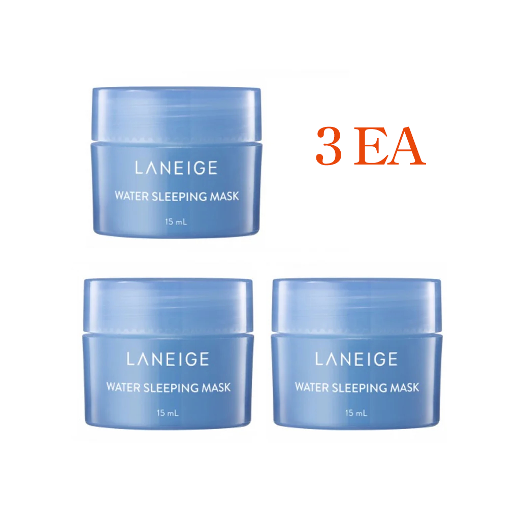 LANEIGE [蘭芝] 水睡眠面膜 15ML x 3 EA, Water Sleeping Mask | 蝦皮購物