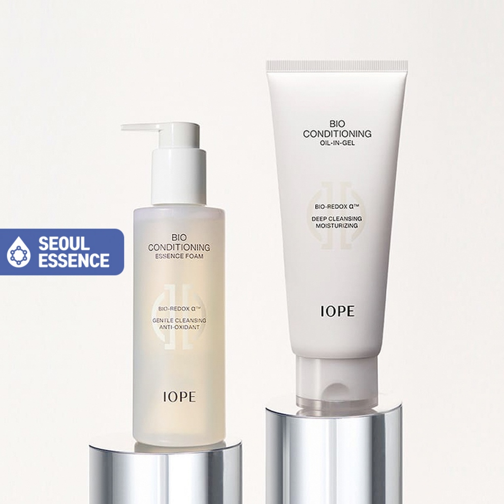艾諾碧 Iope BIO Conditioner Essence 泡沫/油入凝膠 - 深層清潔保濕,BIO-REDOX | 蝦皮購物