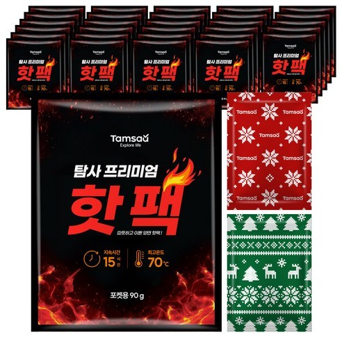 [Tamsaa] Renewal Premium Heat Pads Pocket Type 90g (30 pcs), | 蝦皮購物