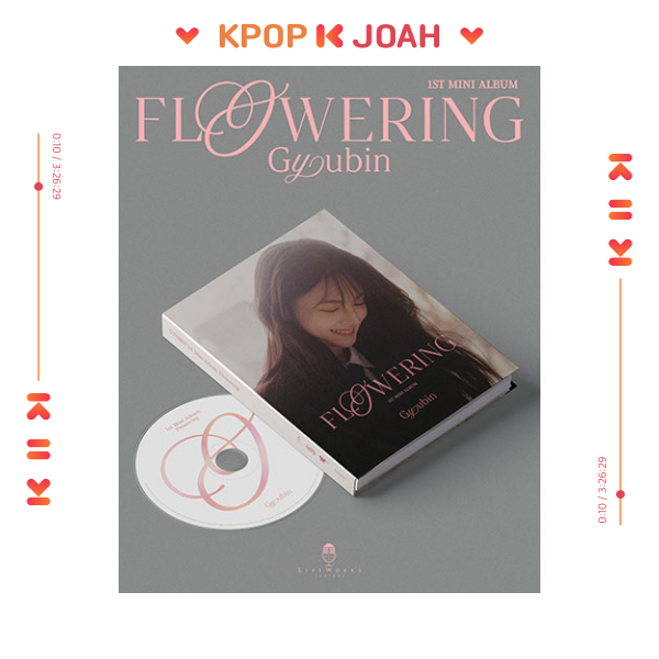 Gyubin [FLOWERING] 1st Mini Album (26th Feb.2025) | 蝦皮購物