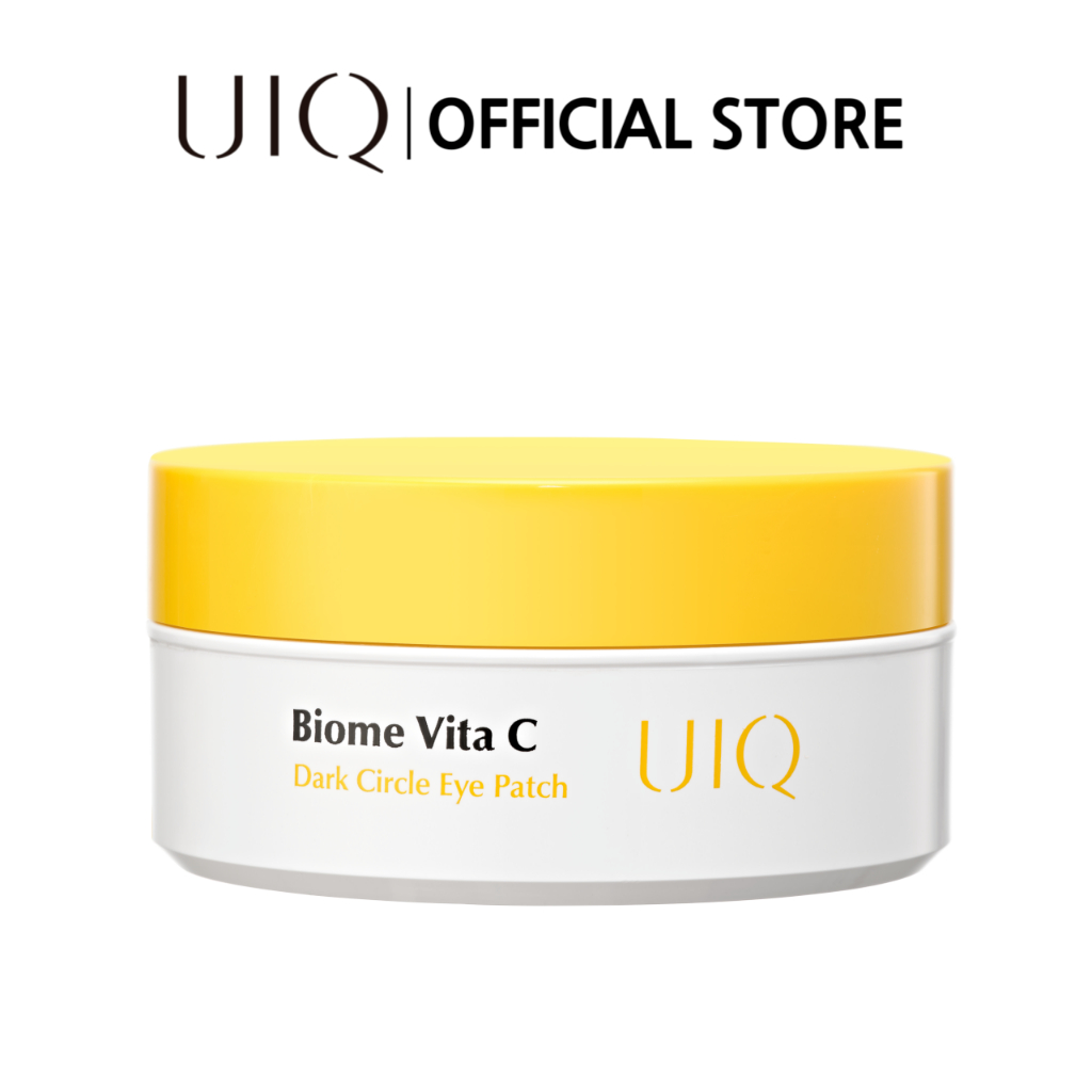 [UIQ 官方] UIQ Biome Vita C 黑眼圈眼膜 60 片,眼部周圍瑕疵,提亮黑眼圈 | 蝦皮購物