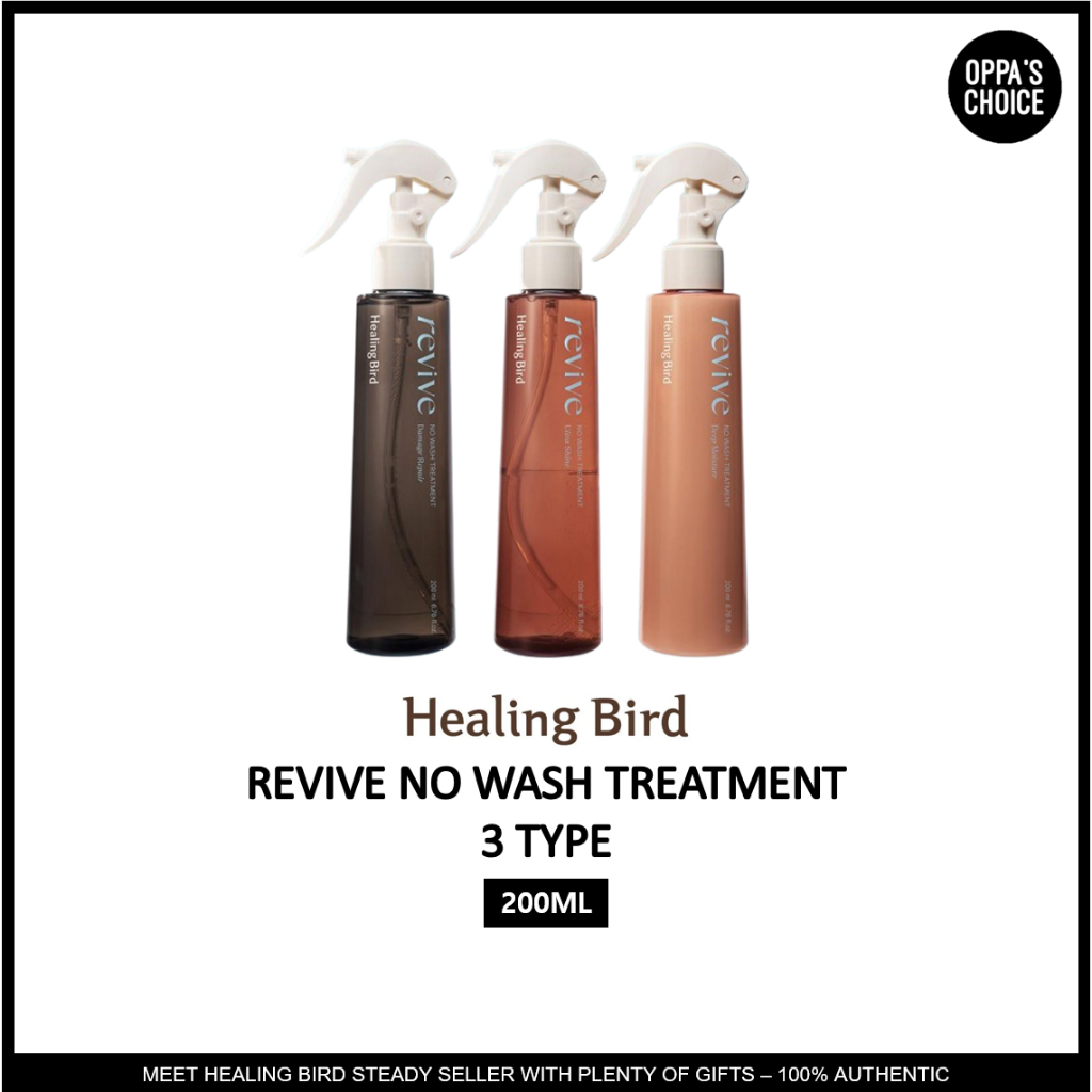 HEALING BIRD REVIVE NO WASH TREATMENT 200ml (3 TYPE) | 蝦皮購物
