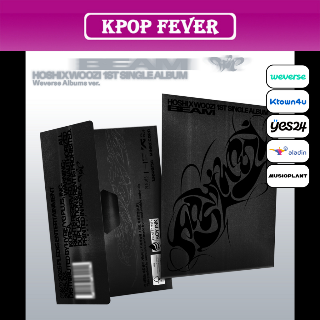 HOSHI X WOOZI [BEAM] SEVENTEEN 1st Single Album WEVERSE Ver | 蝦皮購物