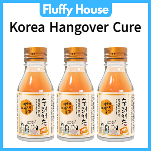 Sukhee HAESOO 韓國宿醉舒緩飲料 60ml X3EA 抗宿醉早安恢復 | 蝦皮購物