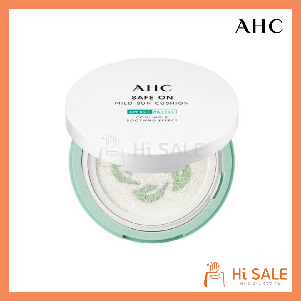 Ahc Safe On 溫和防曬氣墊 25g(SPF50+/PA++++) / 清涼舒緩效果 | 蝦皮購物