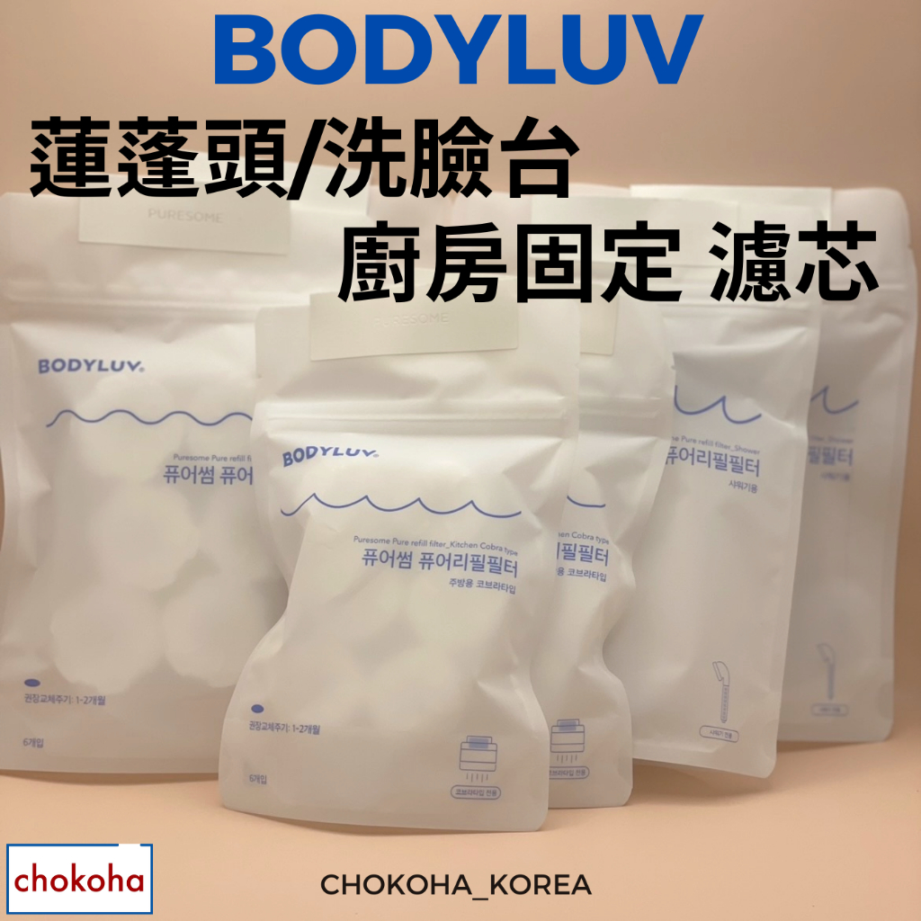 [BODYLUV] 蓮蓬頭,洗臉台,廚房固定 濾芯 chokoha | 蝦皮購物