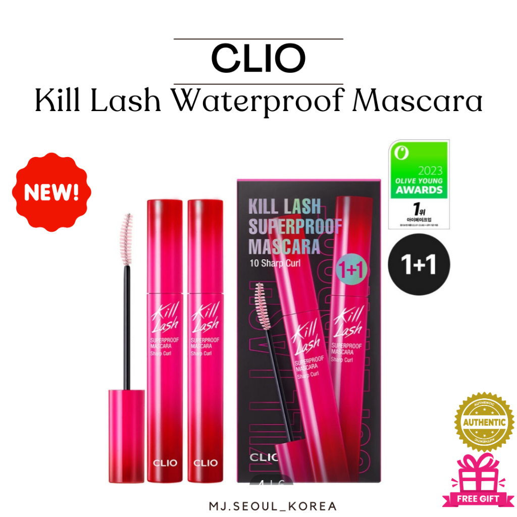 Clio Kill Lash 防水睫毛膏 7g/卸妝 | 蝦皮購物