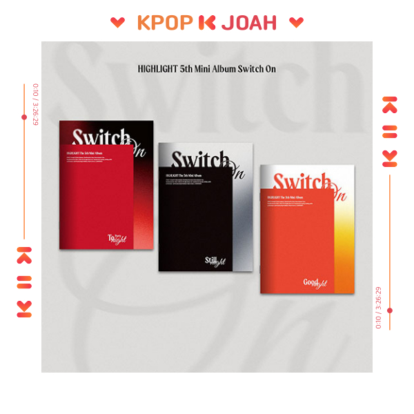 HIGHLIGHT [SWITCH ON] 5th MINI ALBUM (12th Mar.2024) | 蝦皮購物