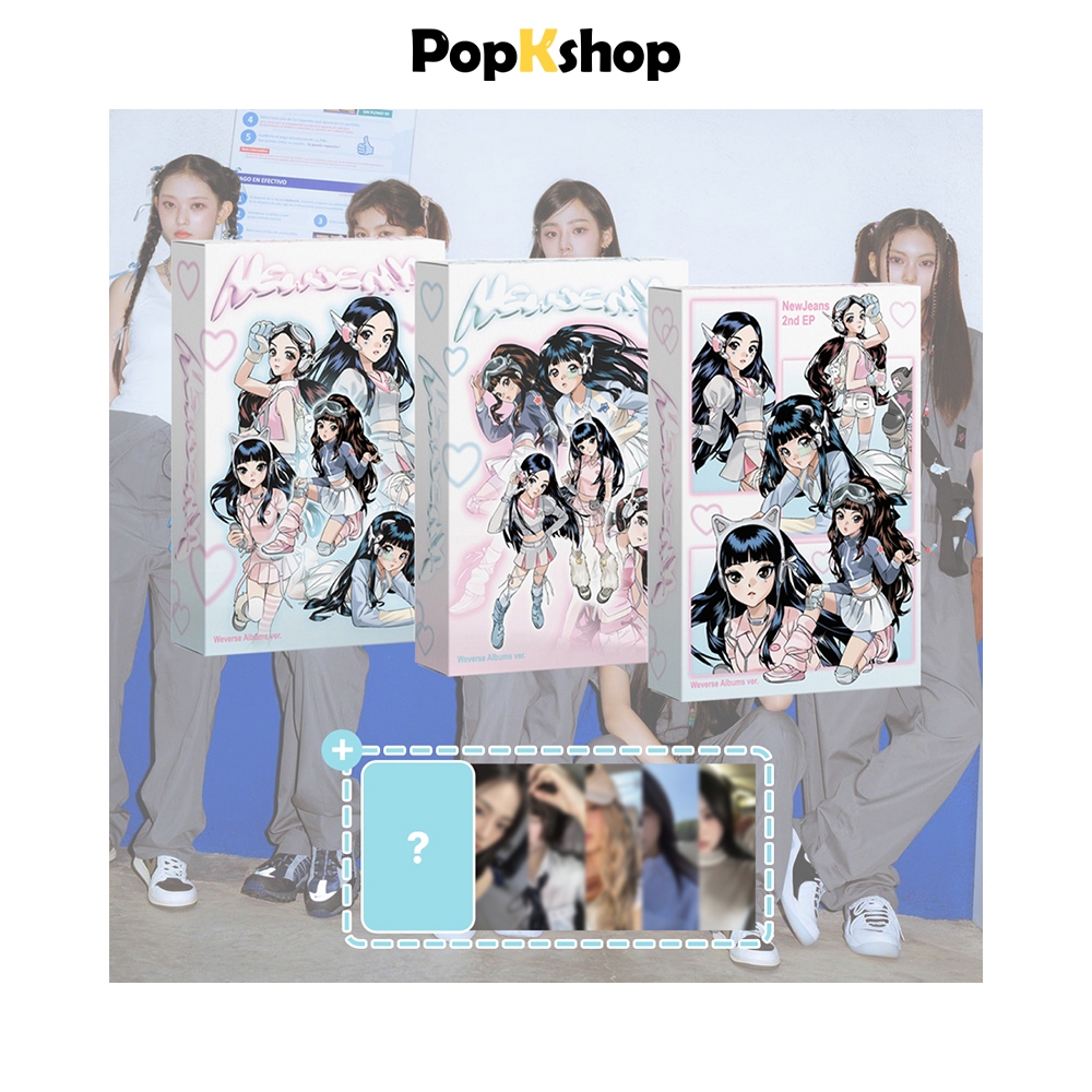 [特典] NewJeans 第2張迷你專輯 'Get Up' Weverse Albums ver. | 蝦皮購物