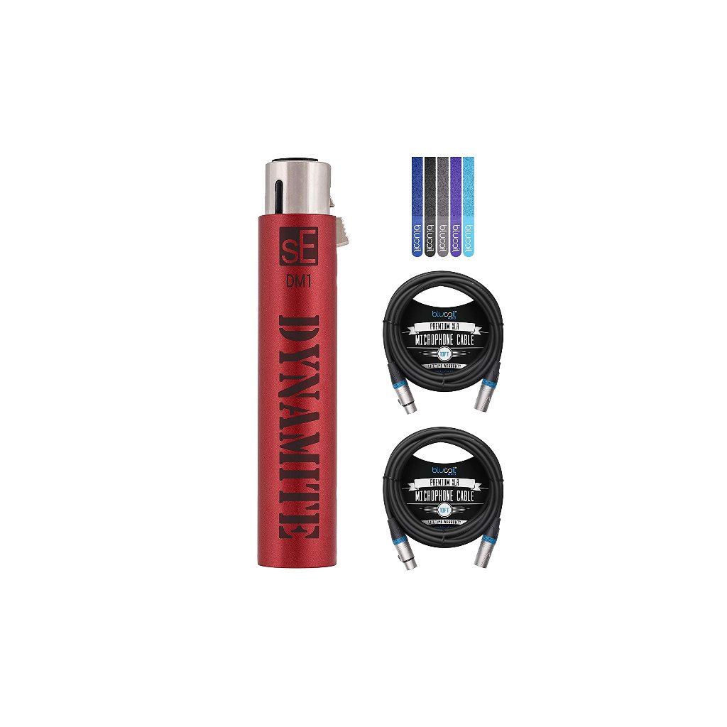 Se Electronics DM1 Dynamite Active 直插式前置放大器,適用於動態和無源帶狀麥克風套裝 | 蝦皮購物