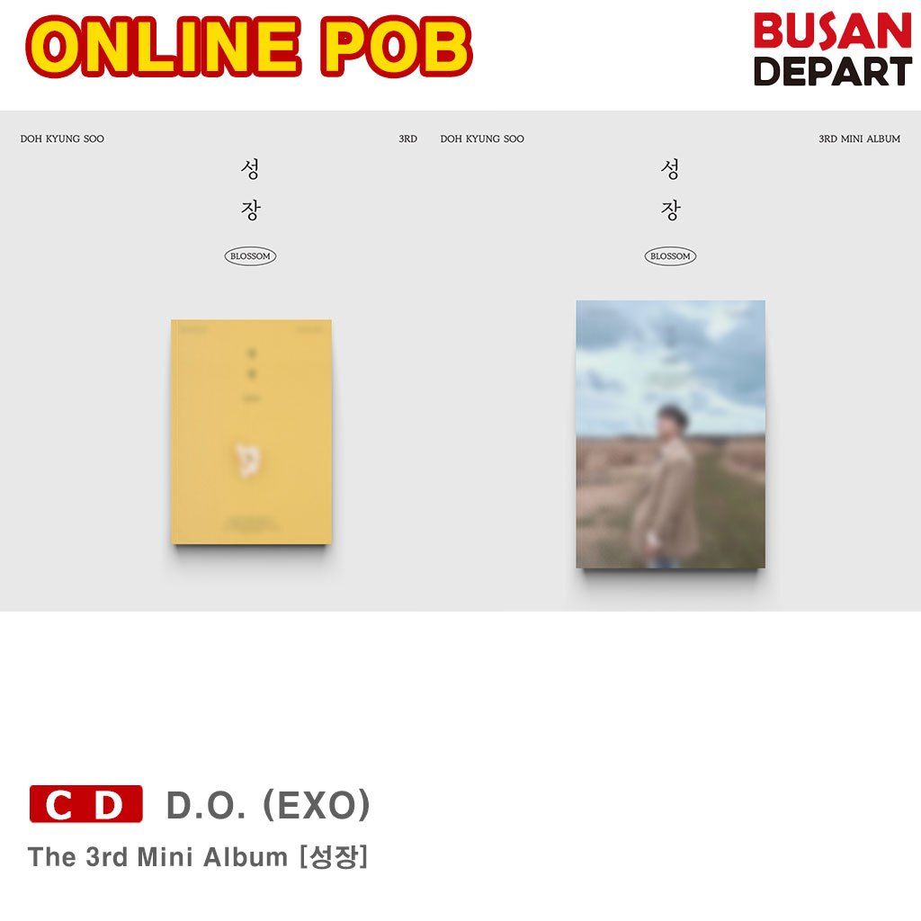 [ONLINE POB]D.D. (EXO) The 3rd Mini Album [BLOSSOM] | 蝦皮購物