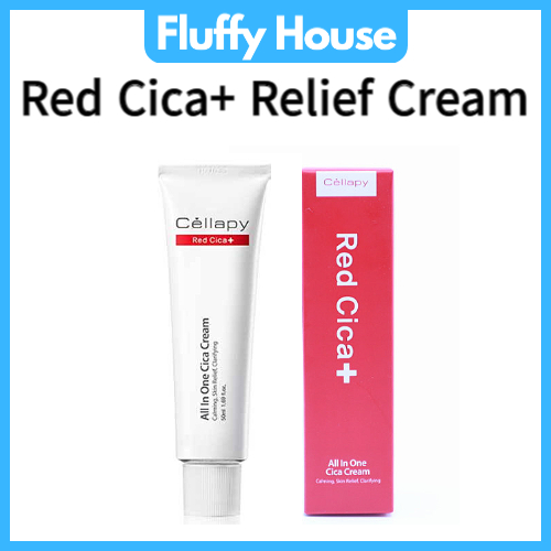 Cellapy 紅色 Cica 多合一 Cica 霜 50ml | 蝦皮購物