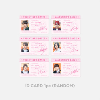 [PREORDER] RIIZE - REMOVABLE STICKER + ID CARD SET (RANDOM) | 蝦皮購物