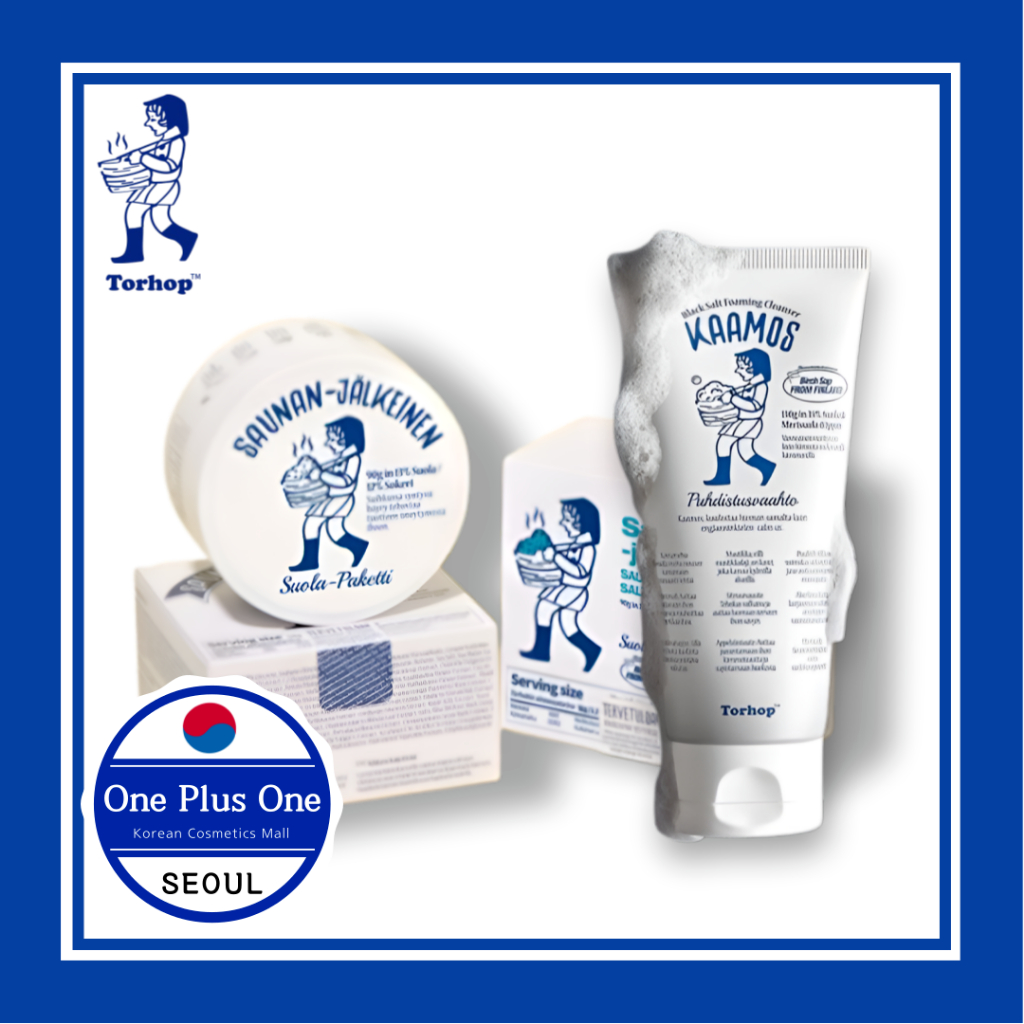 Torhop Saunan 溫熱面膜 90g+15g/ 黑頭潔面乳 130g+5g | 蝦皮購物
