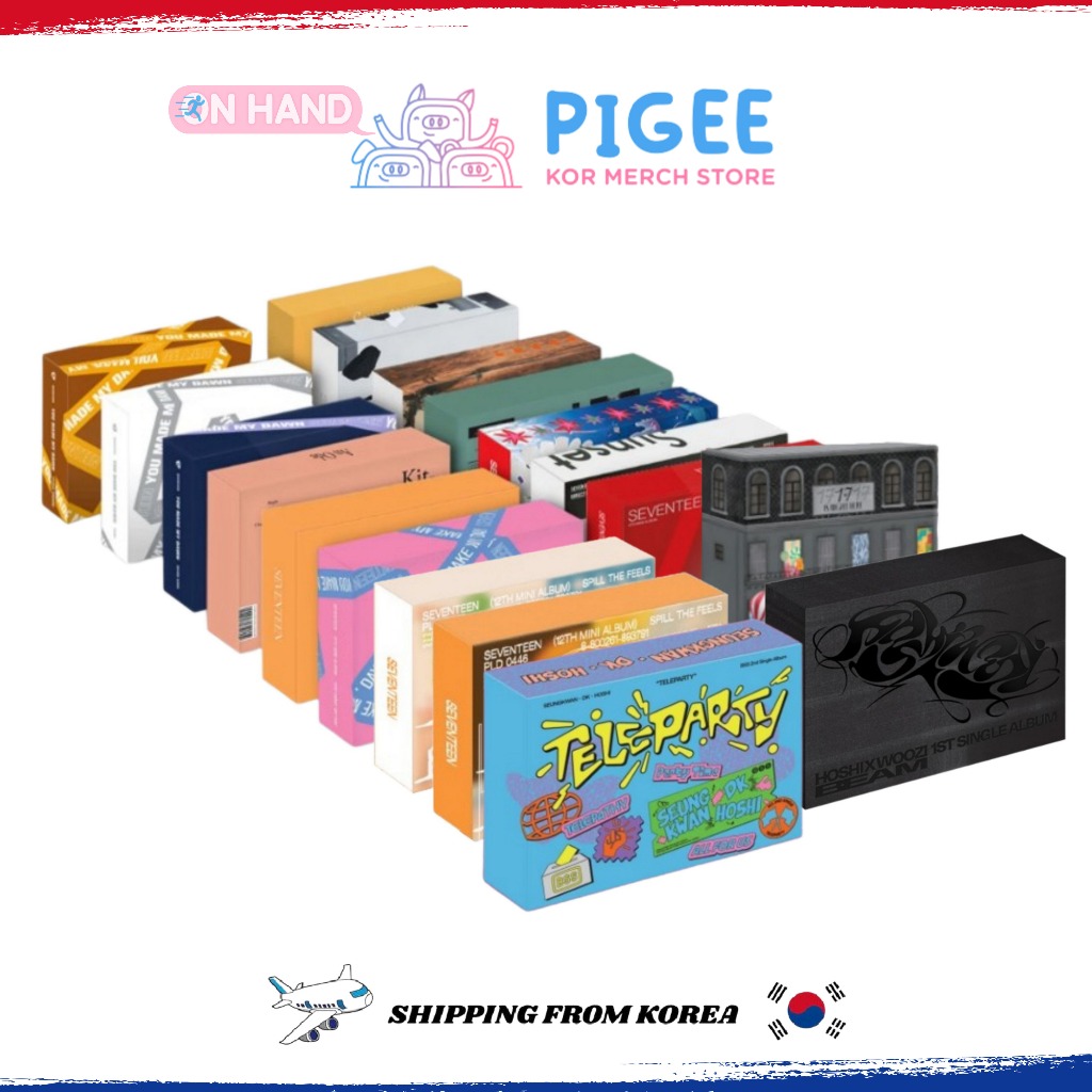 SEVENTEEN - ALL KIT VERSION | 蝦皮購物