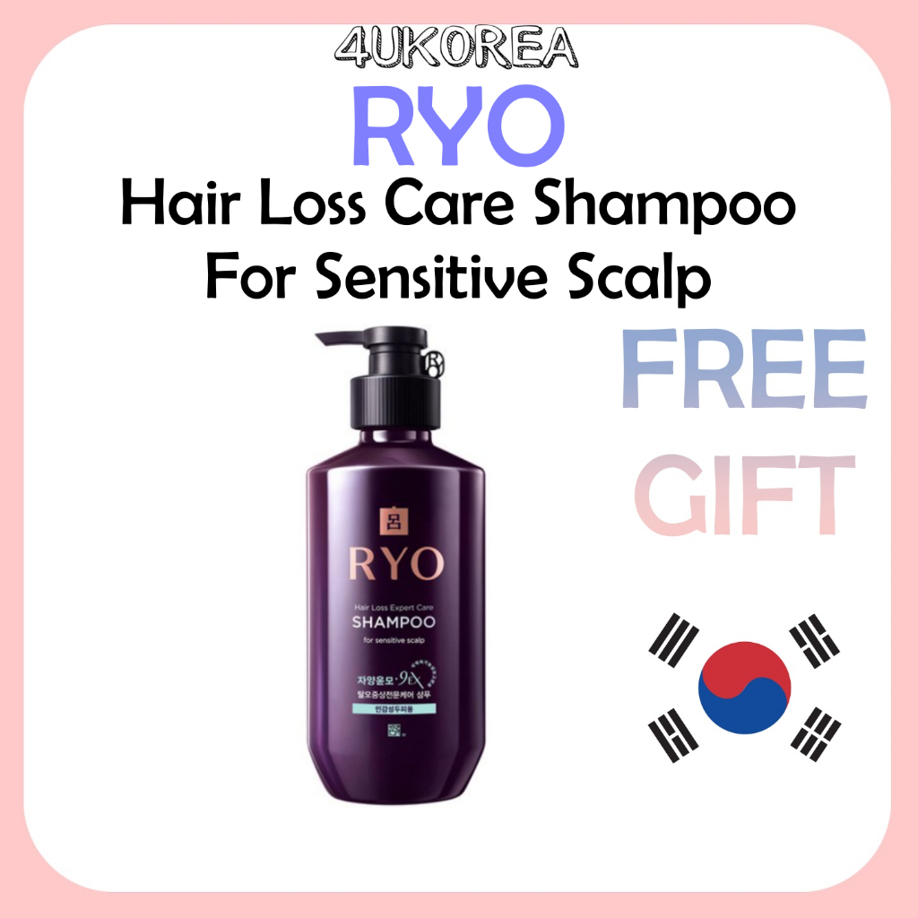 RYO Hair Loss Care Shampoo For Sensitive Scalp (400 ml) | 蝦皮購物