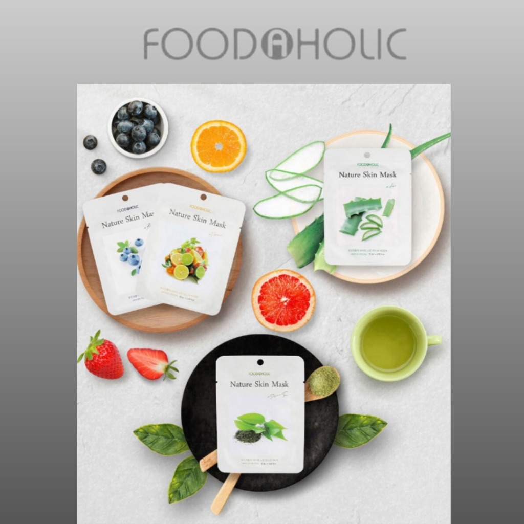 (贈品) [Foodaholic] Nature Skin Mask Pack 16種韓國面膜/1pcs/非賣品 | 蝦皮購物