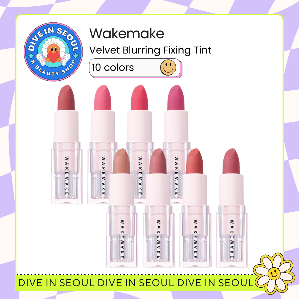[WAKEMAKE] Velvet Blurring Matte Stick – 10色 / 3.5g | 蝦皮購物