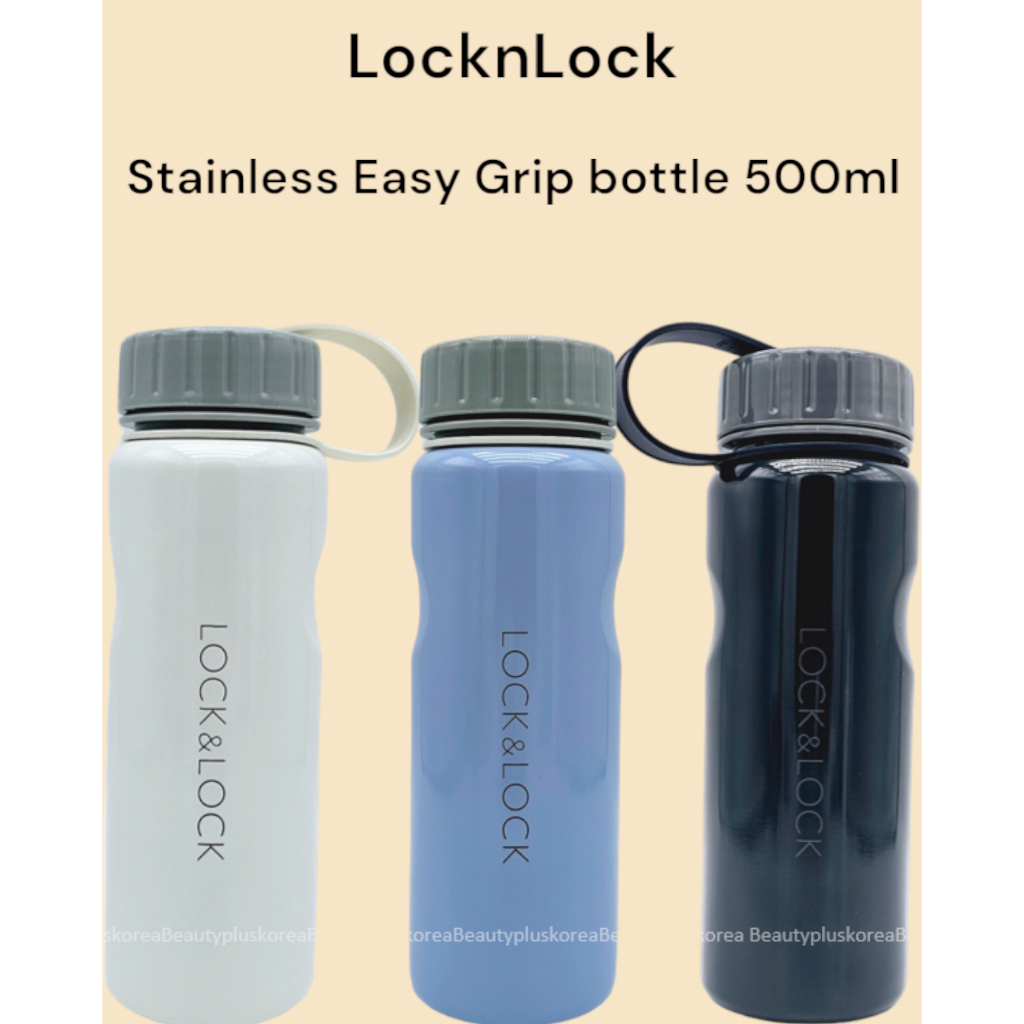 [LocknLock] 不銹鋼易握瓶 500ml lock&lock LHC7001 | 蝦皮購物