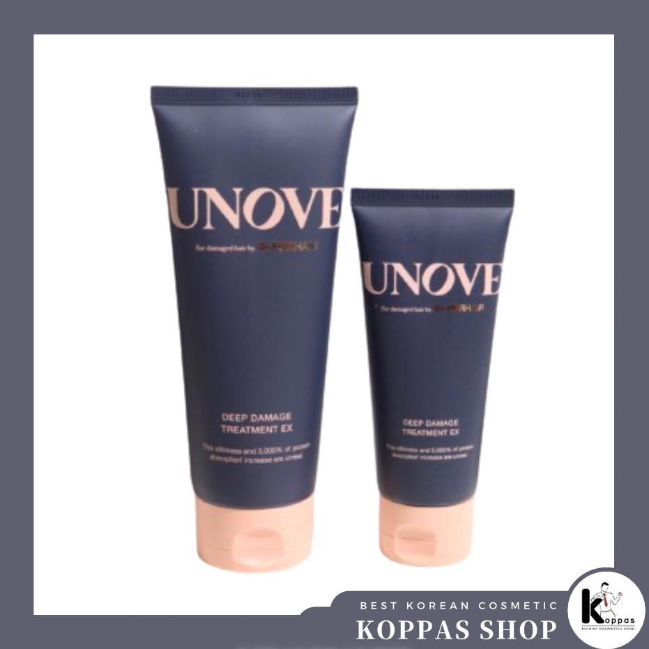 [UNOVE] 深層損傷護理 EX 207ml+100ml 蛋白質充電 頌樂推薦 護髮 髮膜 OLIVE YOUNG | 蝦皮購物