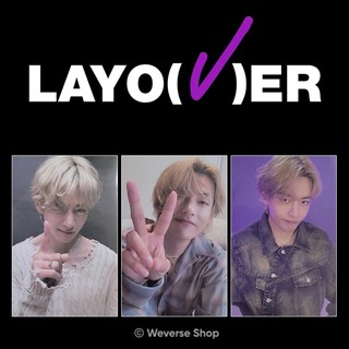 (3 version set) V - Layover [WEVERSE PVC PHOTOCARD] | 蝦皮購物