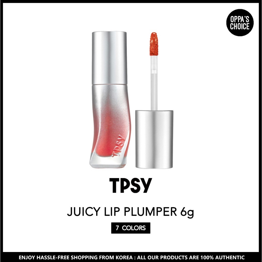 TPSY JUICY LIP PLUMPER 6g (7 COLORS) | 蝦皮購物