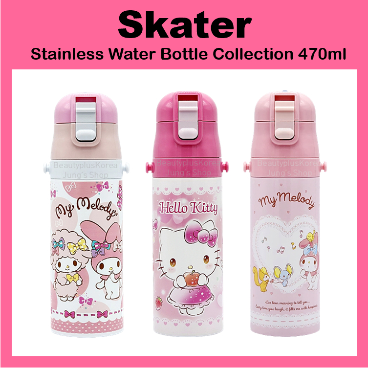 [SKATER] My Melody/Hello Kitty 不銹鋼水壺系列 470ml SDC4 | 蝦皮購物
