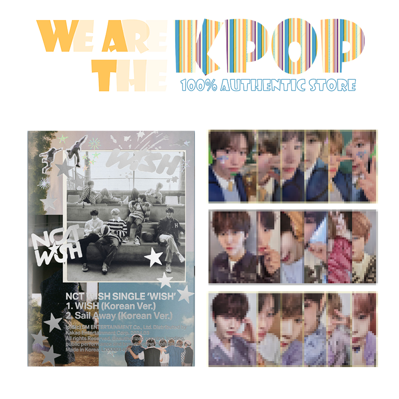(+Pob Photocard) NCT WISH Single Album [WISH] Photobook ver. | 蝦皮購物