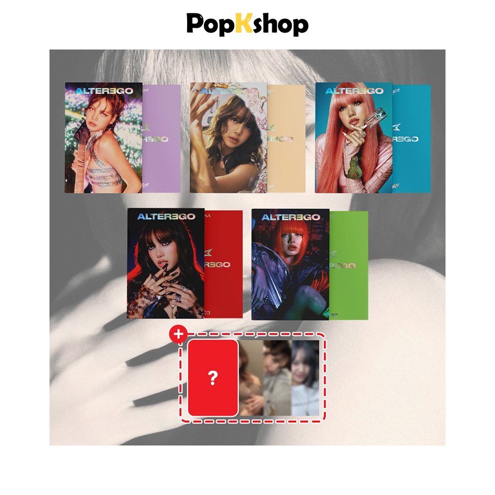 [特典] BLACKPINK LISA 單人專輯 'ALTER EGO' PHOTOBOOK ver. | 蝦皮購物
