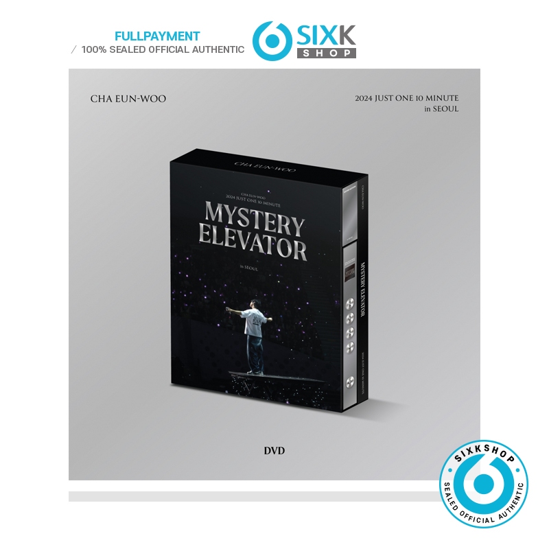 CHA EUN-WOO 2024 Just One 10 Minute [Mystery Elevator] DVD | 蝦皮購物