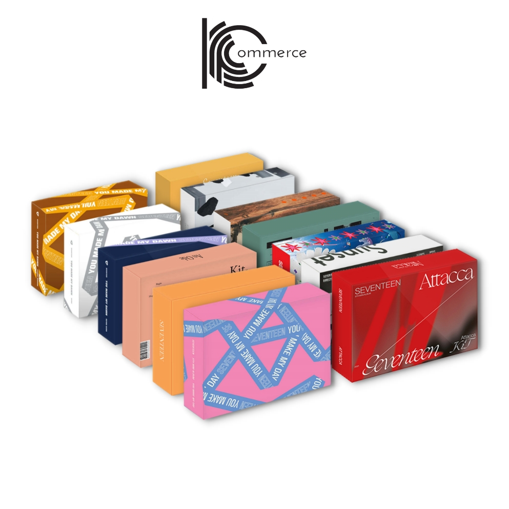 SEVENTEEN KiT album (An Ode, FACE THE SUN, FML, ATTACCA ...) | 蝦皮購物