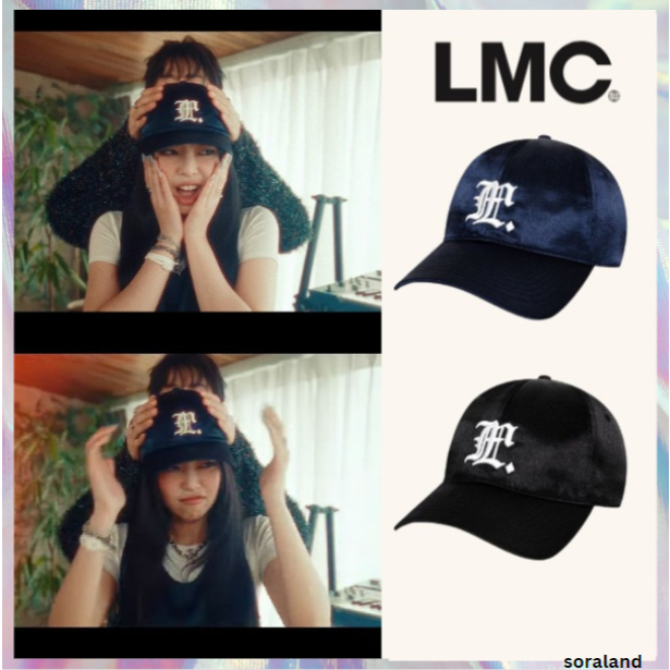 Jennie Pick [LMC] 哥特式緞面 6PANEL CAP 2 色 | 蝦皮購物