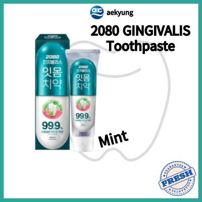 [aekyung] 2080 Ginginvalis 牙膏 / 薄荷 / 150g | 蝦皮購物