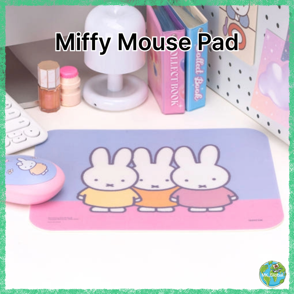 Miffy 滑鼠墊 Mouse Pad - 來自韓國的可愛角色，提升您的滑鼠控制和風格 | 蝦皮購物