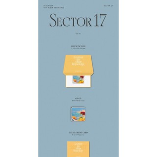SEVENTEEN 4th Album Repackage [SECTOR 17] KiT ver. (renewal) | 蝦皮購物