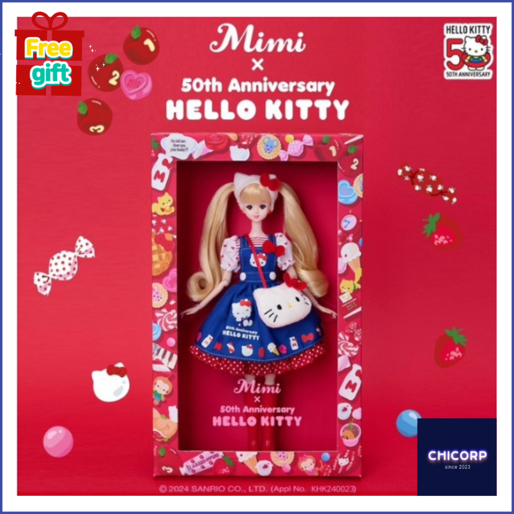 限量銷售 Mimi World mimi 娃娃 50 週年 Hello Kitty | 蝦皮購物
