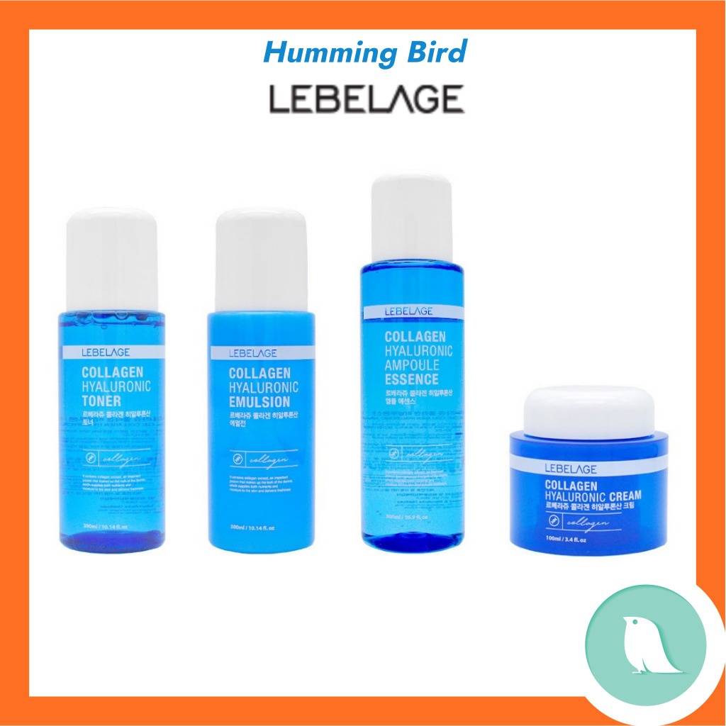[LEBELAGE] 膠原蛋白玻尿酸系列/爽膚水 300ml/EMULSION 300ml/ESSENCE 500ml/ | 蝦皮購物