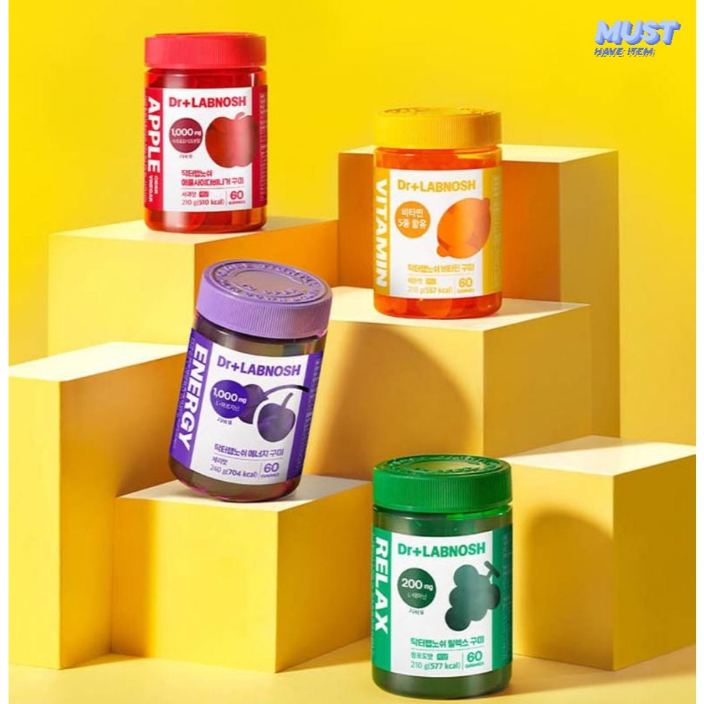 博士 Lab Nosh Apple Cider Vinegar Gummies 60p, 放鬆軟糖綠葡萄味 60p, 能 | 蝦皮購物