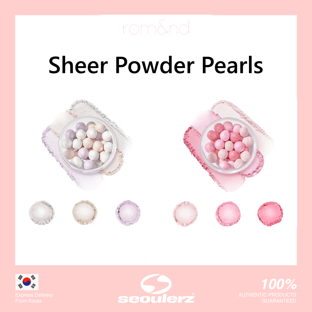 [ROM&ND] Romand Sheer Powder Pearls 珠子粉 2 色 | 蝦皮購物