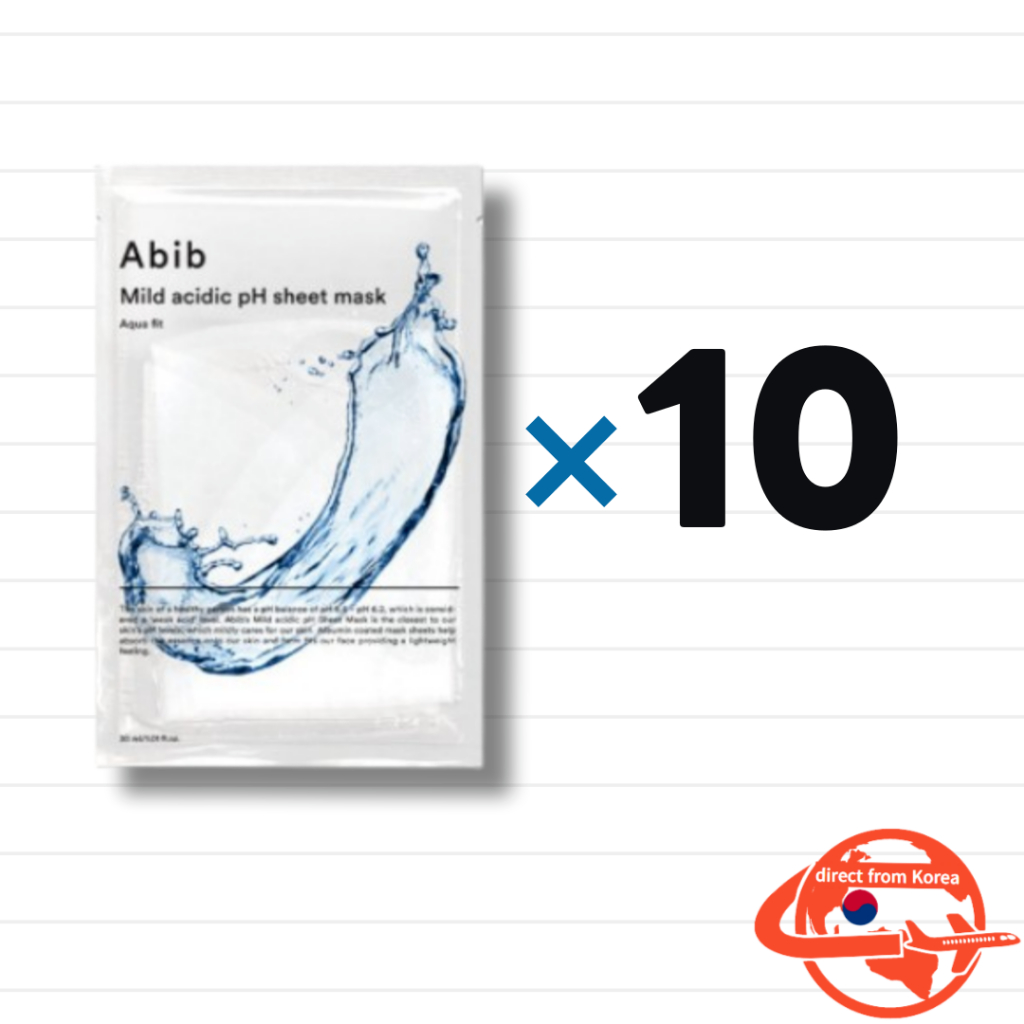 [Abib] PH弱酸(透明) 水庫補水保濕面膜 30ml X 10 ea | 蝦皮購物