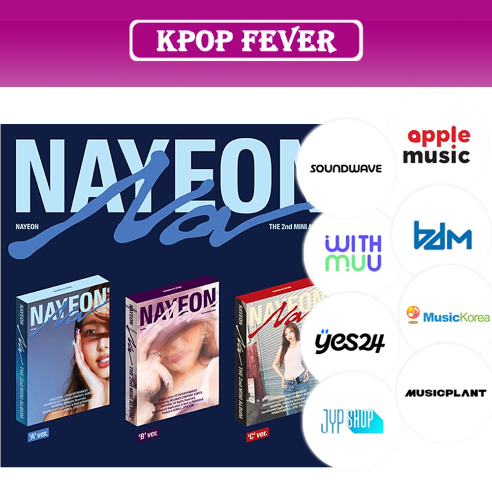 (POB) TWICE NAYEON - NA (2nd Mini Album) SET Ver. | 蝦皮購物