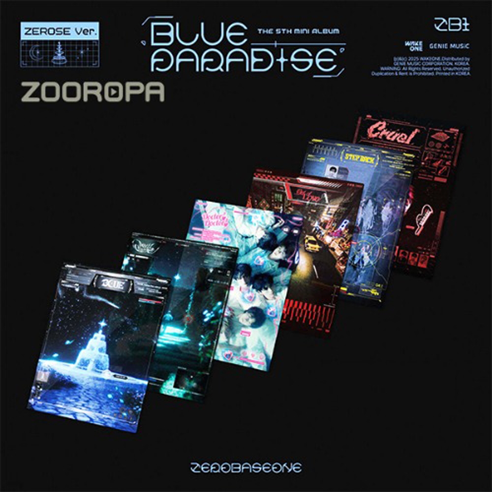 [ZOOROPA] ZEROBASEONE 5th Mini Album BLUEPARADISE ZEROSE ver | 蝦皮購物