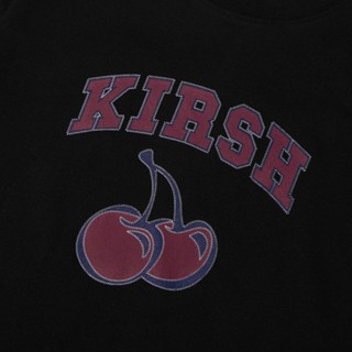 [KIRSH] Arch 櫻桃LOGO T恤(黑色) | 蝦皮購物
