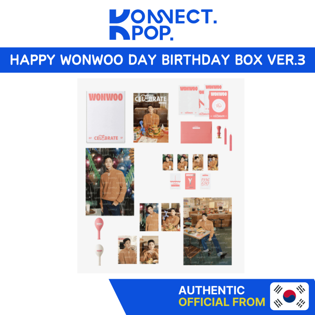 SEVENTEEN - HAPPY WONWOO DAY BIRTHDAY BOX VER.3 | 蝦皮購物
