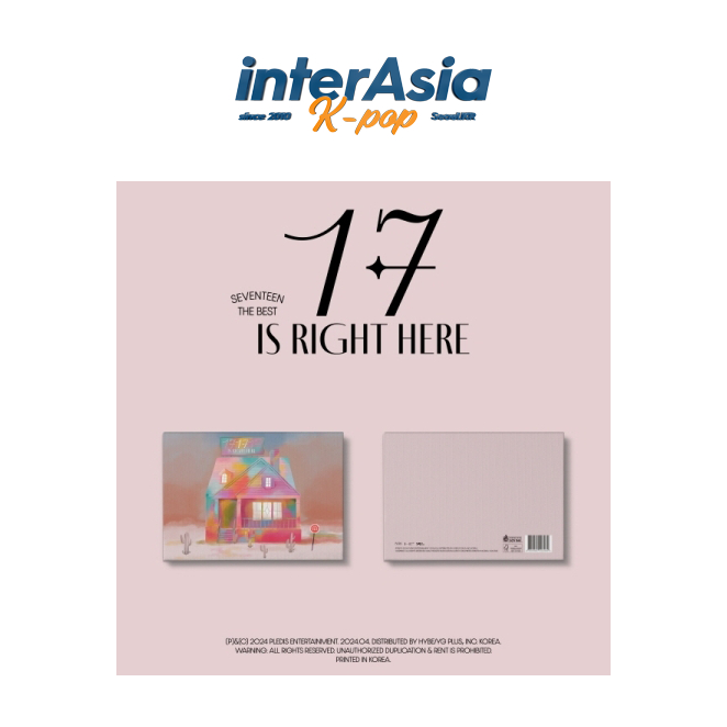 SEVENTEEN - BEST ALBUM [17 IS RIGHT HERE] (Deluxe Ver.) | 蝦皮購物