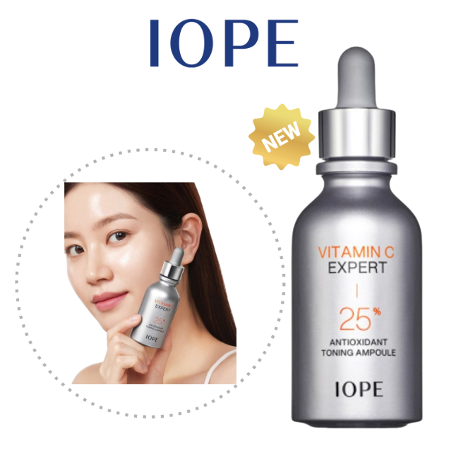 艾諾碧 Iope 維他命 C Expert 25% 抗氧化爽膚安瓶 23ml - K-Beauty Brightenin | 蝦皮購物