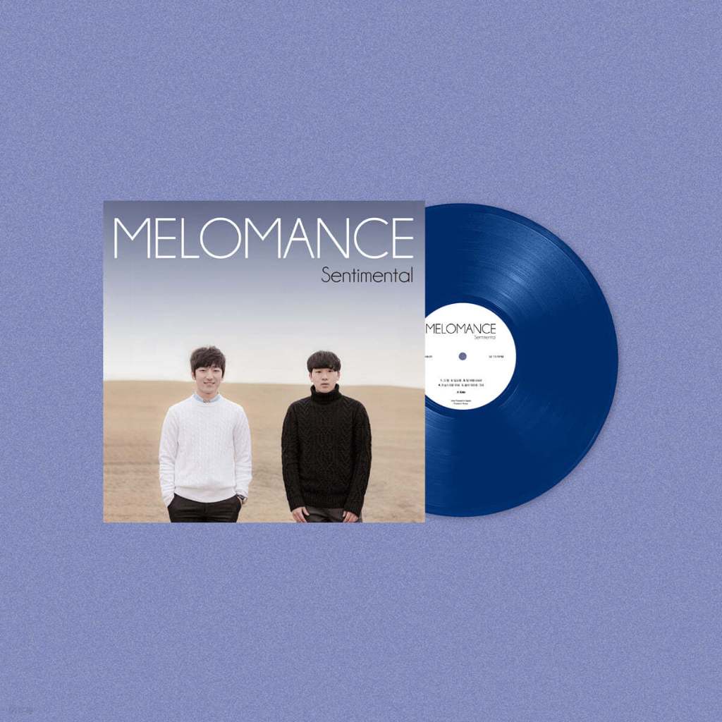 [K-Pop] Melomance 1st EP '感傷' [純藍色 LP 黑膠唱片] | 蝦皮購物