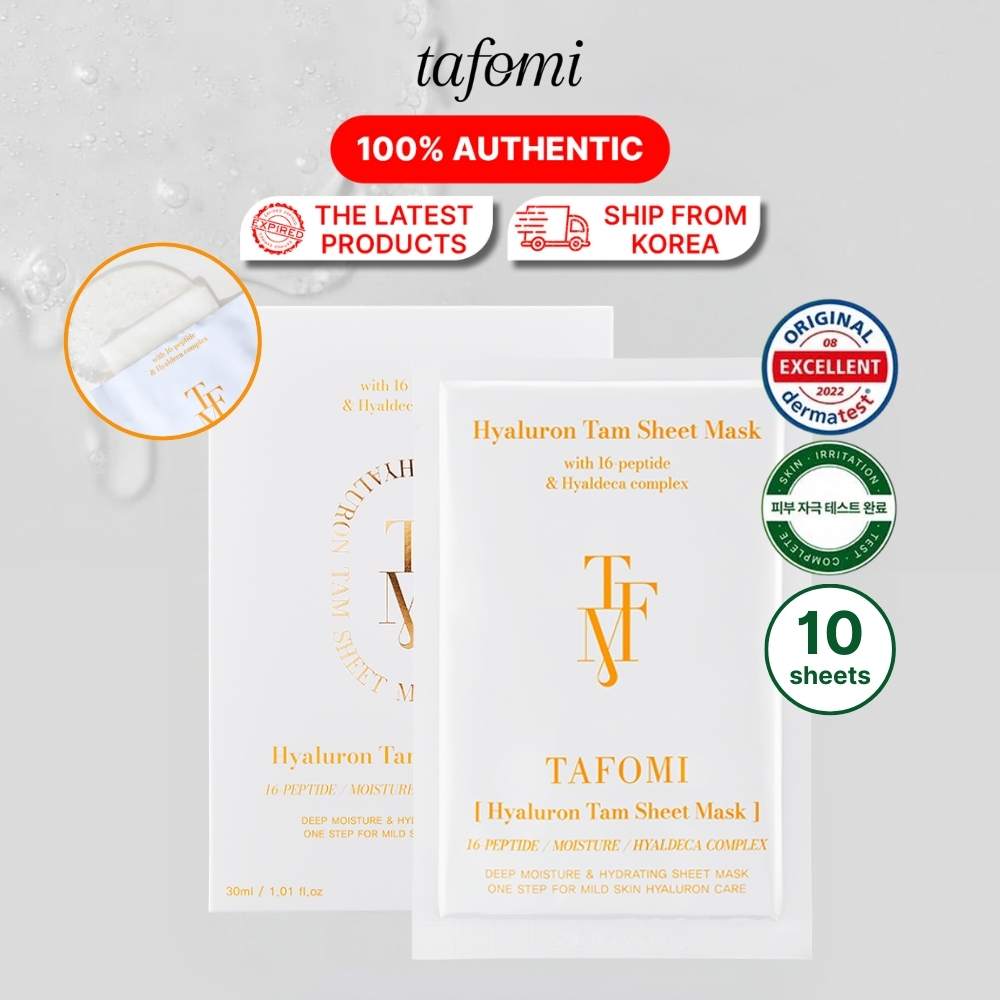 Tafomi 透明質酸 TAM 面膜 30ml (10 張) | 蝦皮購物
