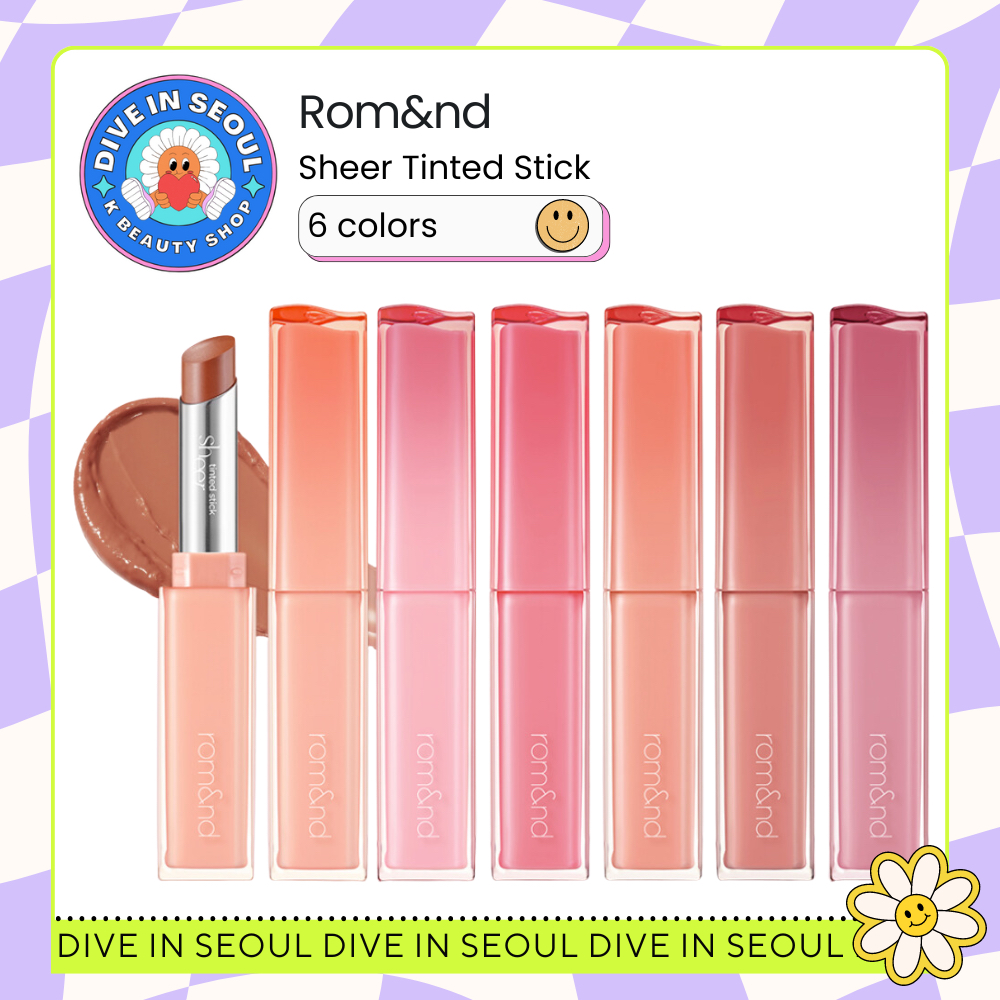 [ROM&ND] romand Sheer Tinted Stick – 6色 | 蝦皮購物